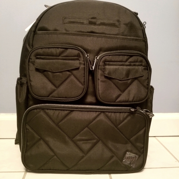 lug | Bags | Nwt Htf Lug Puddle Jumper Se Backpack Brushed Black | Poshmark
